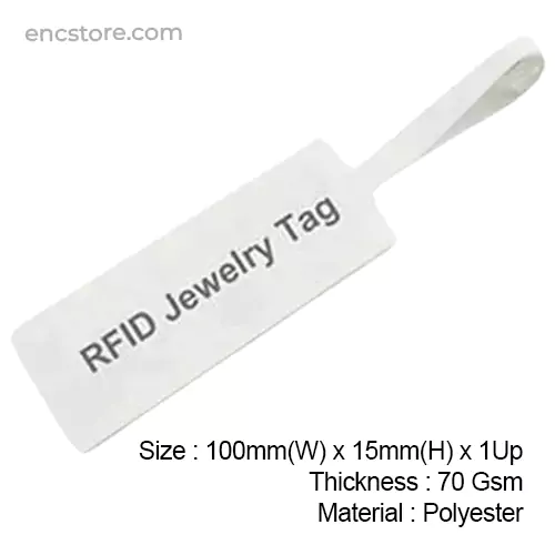 Self-Adhesive UHF RFID Jewellery Label Tag