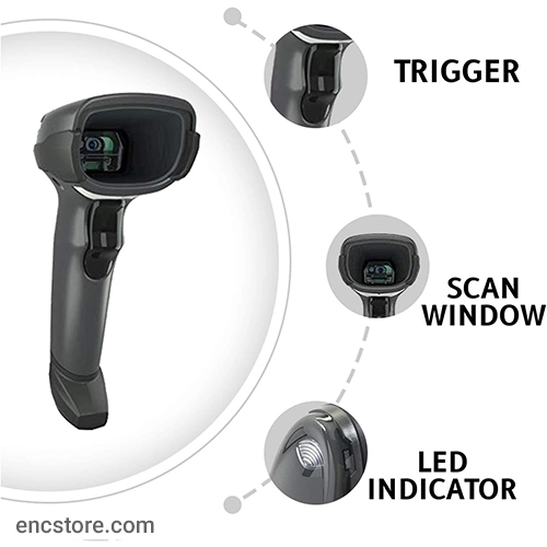 Zebra DS4608 1D 2D Handheld Barcode Scanner