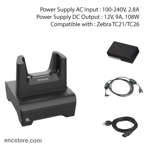 Single Slot Zebra Rfd40 Rfd90 Sleds Charging Cradle
