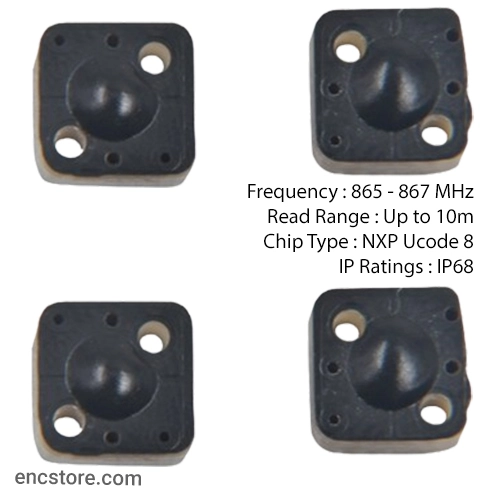 Small UHF RFID PCB On-Metal Tag