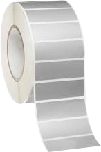 Barcode White 100 mm x 100 mm Polyester Labels